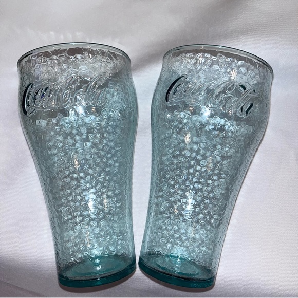 Coca Cola | Dining | Vintage Pebbled Plastic Coca Cola Embossed Logo ...